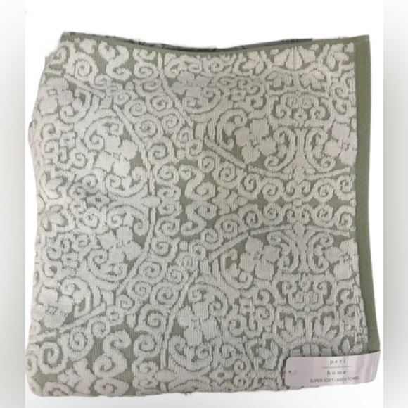 Perri Home | Bath | Peri Home Super Soft Cotton Bryce Jacquard Bath ...